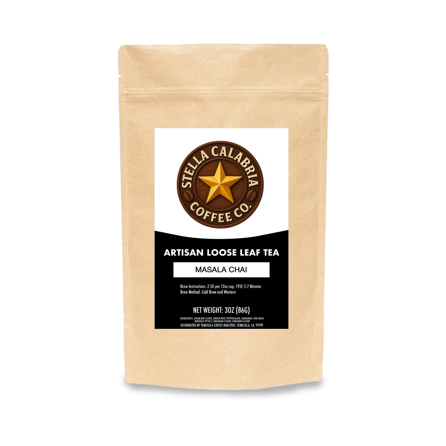 Masala Chai – Stella Calabria Coffee Co.